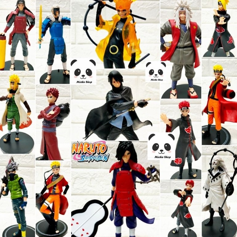 Jual KODE G72Y Figure Naruto Shippuden 17 cm Topper Anime Naruto Sasuke ...