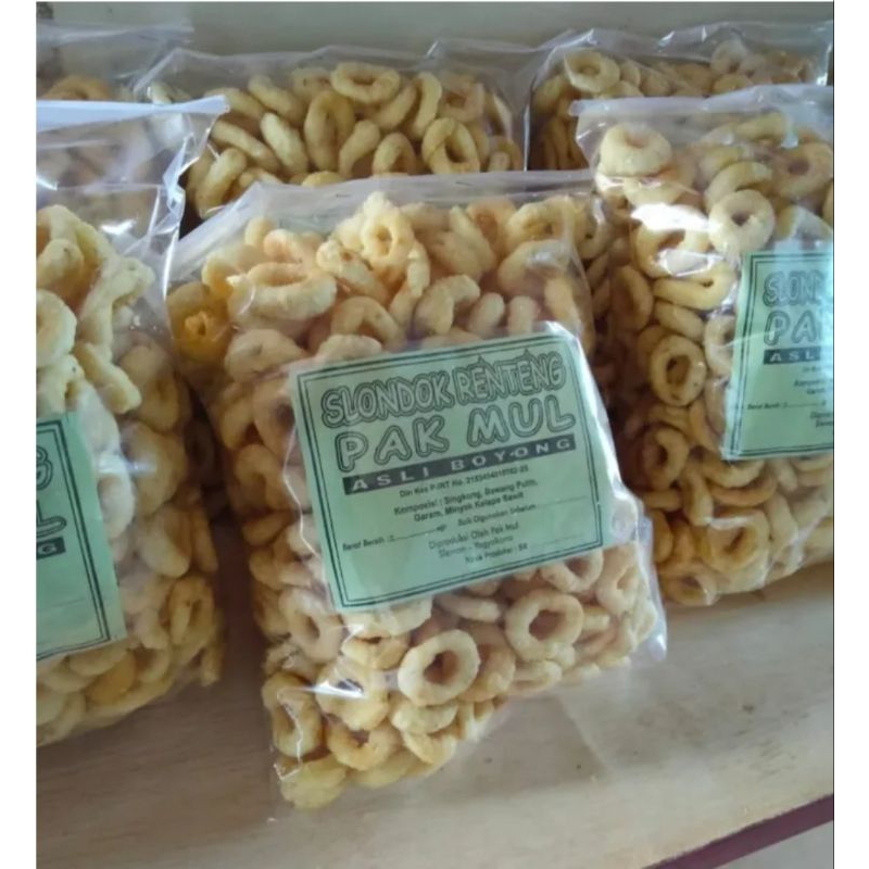 Jual (isi 2 pack) Slondok Pak Mul non Renteng Snack Jadoel Cemilan ...