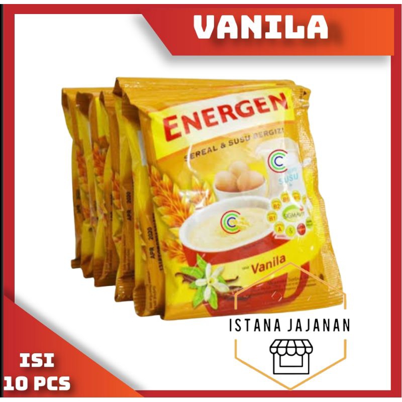 Jual Energen Rasa Vanila isi 10 sachet | Shopee Indonesia