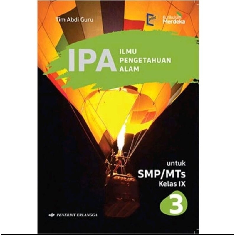 Jual IPA Kelas 9 SMP Penerbit Erlangga Kurikulum Merdeka | Shopee Indonesia