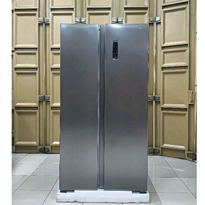 Jual Kulkas Sharp side by side 2 pintu SJ-IS50MA-SL SJ-IS50MA-SL | Shopee Indonesia
