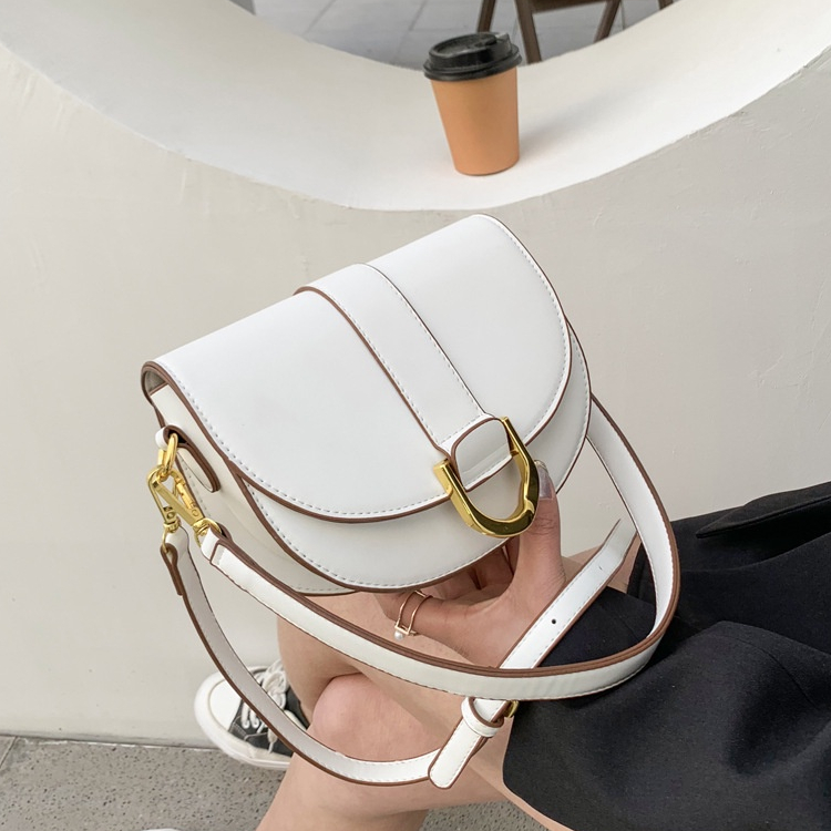 Jual White Shoulder Sling Bag Tas Cewek Kerja Tas Wanita Aesthetic Luna - Hand Bag Stylish ...