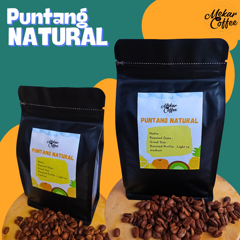 Jual Kopi Arabika Puntang Natural 1 Kg | mekarcoffee | Biji Kopi Full ...
