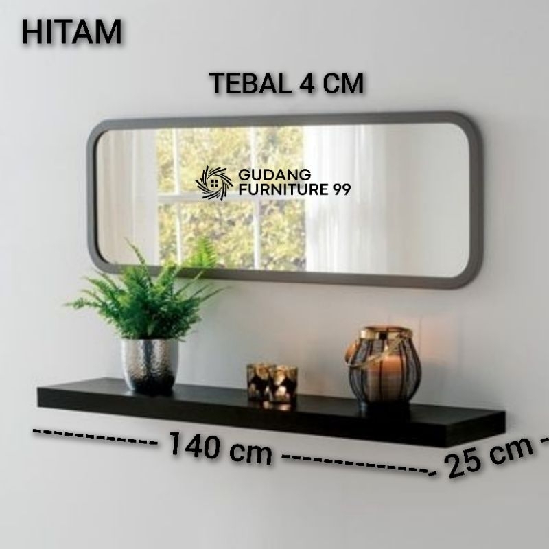 Jual Ambalan Dinding Lebar 25 cm, panjang 100/120/140/160/200 cm, Tebal ...