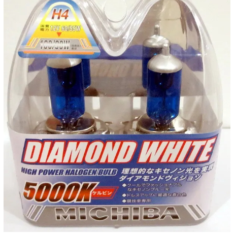 Jual Lampu H4 100/90W michiba Diamond white 5000 kelvin | Shopee Indonesia