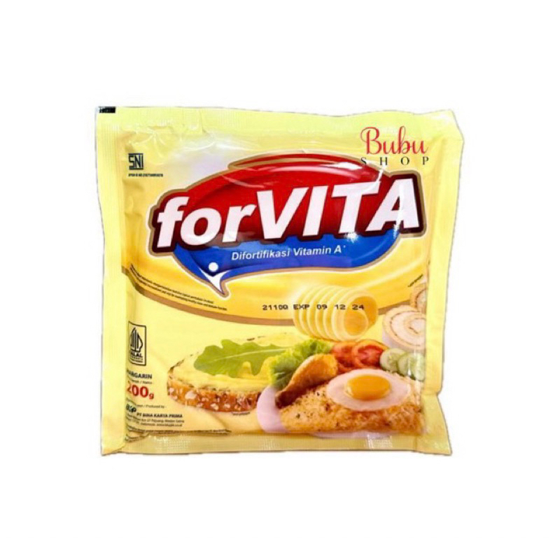 Jual Margarin Forvita / Filma 200 gram Mentega | Shopee Indonesia