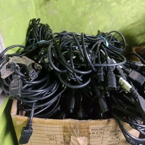 Jual Kabel Power 100% original untuk server/pc/cctv second murah ...