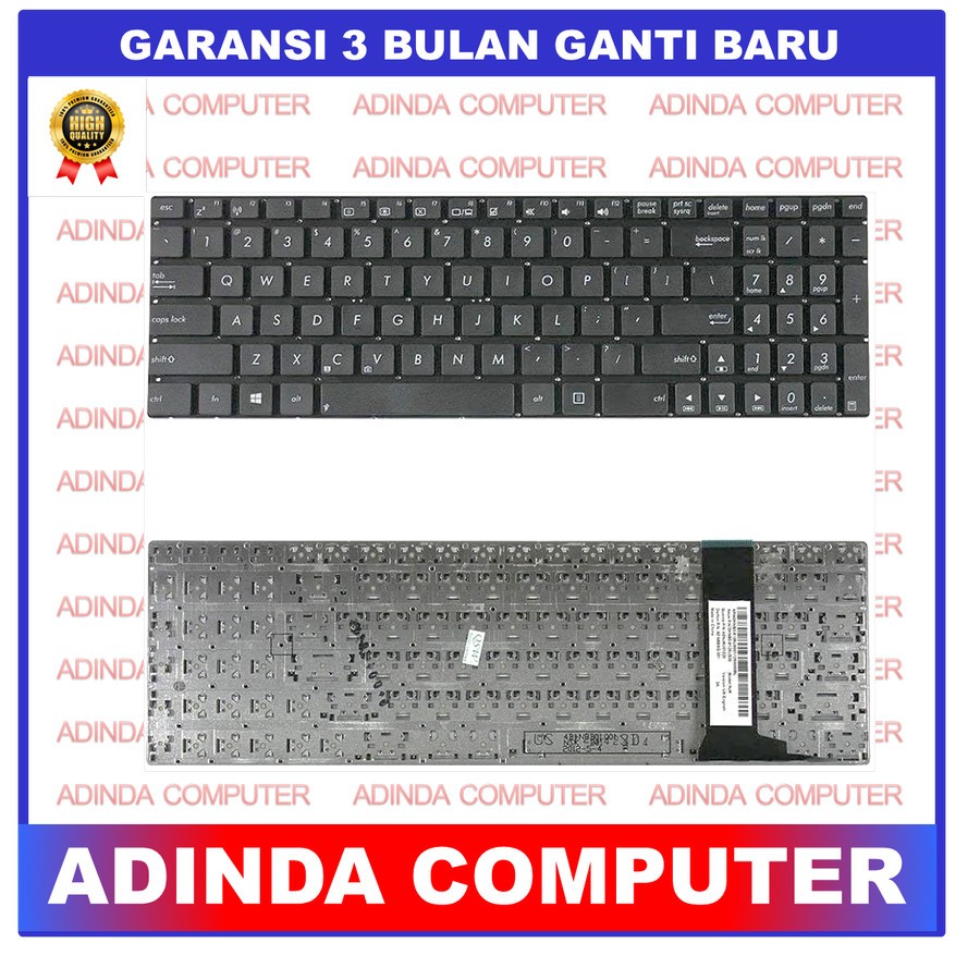 Jual Keyboard Asus N550 G550 G550J G550JX G550JK N56 N56V Black ...
