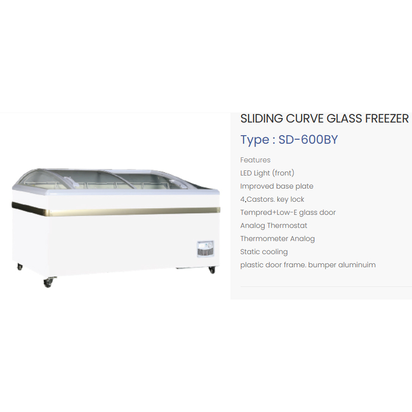 Jual GEA CHEST FREEZER SLIDING CURVE GLASS FREEZER | Shopee Indonesia