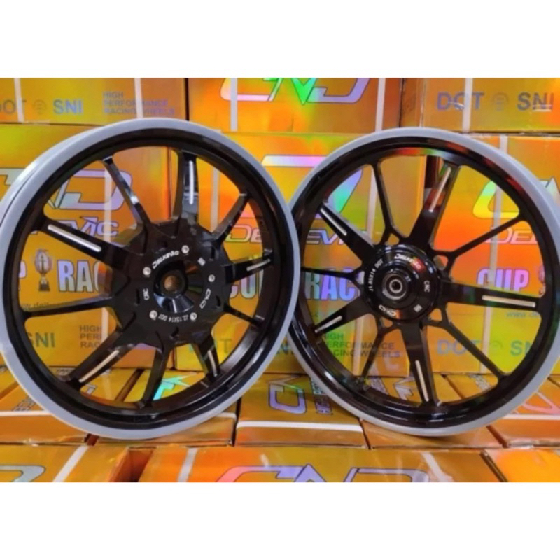 Jual VELG DELKEVIC NEW X SPEED / VARIO 125 / VARIO 150 / BEAT / MIO / VELG DELKEVIC X SPEED P10 ...