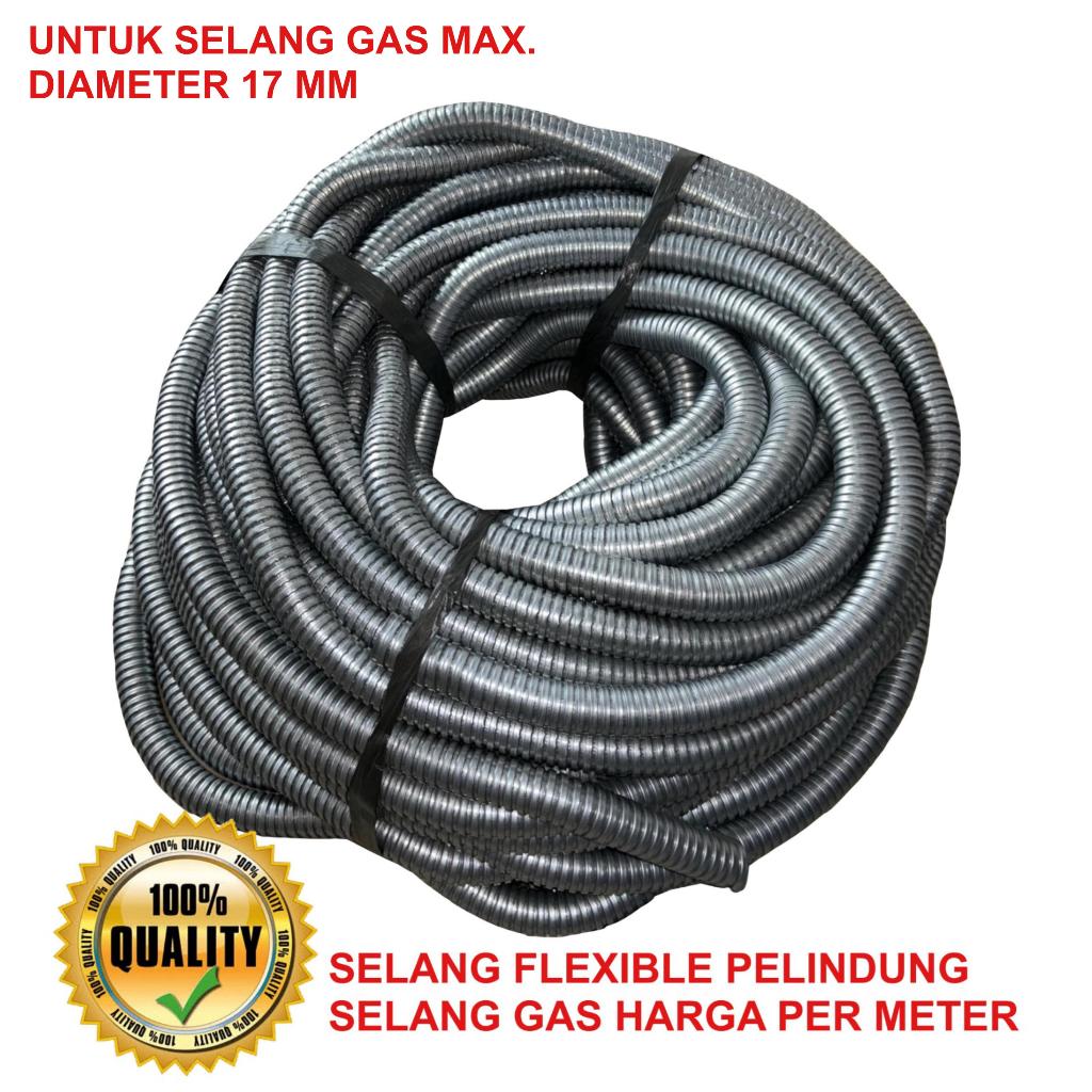 Jual SELANG GAS LPG 3 LAPIS BIRU HIGH PRESSURE HARGA PER METER | Shopee ...