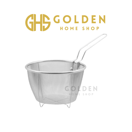 Jual GHS - Saringan Minyak Bulat Gagang 15 18 CM Round Fryer Basket ...