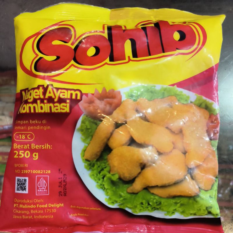 Jual Sohib Nugget Ayam Kombinasi 250gr | Shopee Indonesia
