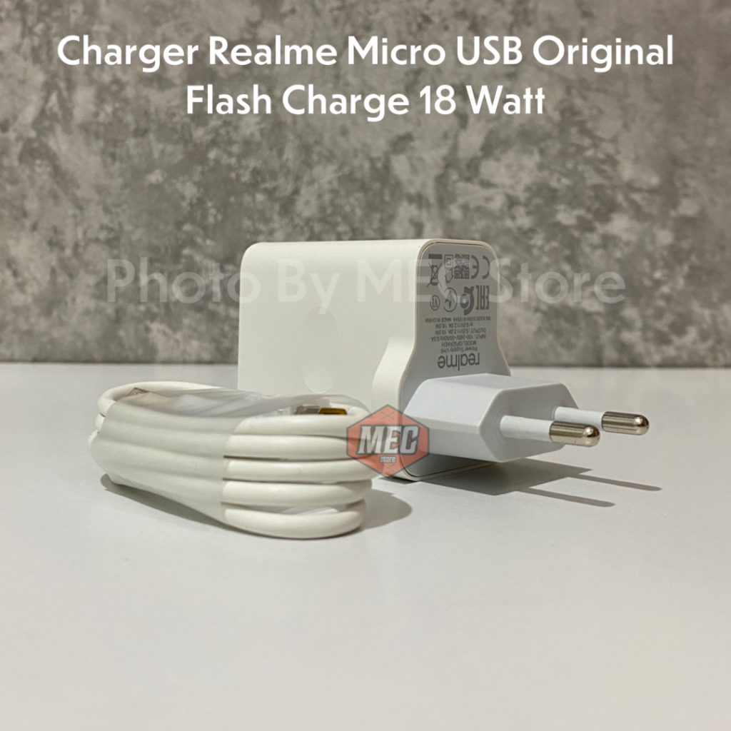 Jual CHARGER REALME NARZO Micro USB Flash Fast Charging 18W Realme ...