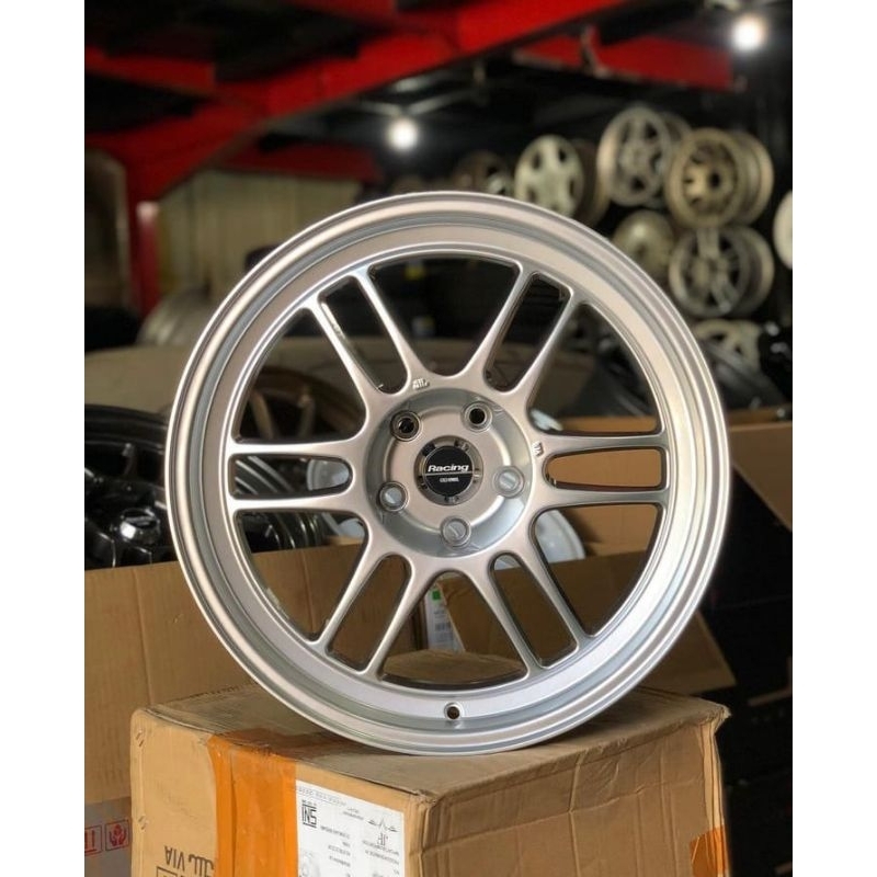 Jual Velg Enkei RPF1 Face-2 R18 Hyper Silver (NEW) | Shopee Indonesia