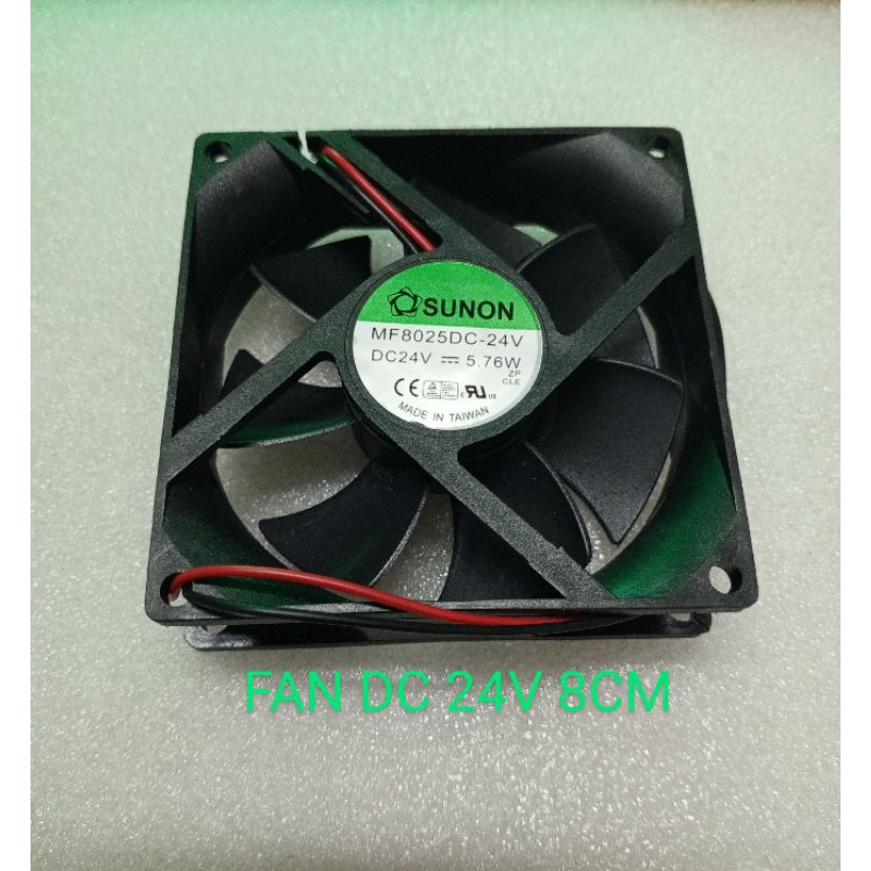 Jual FAN DC 24V 8X8CM by SUNON | Shopee Indonesia