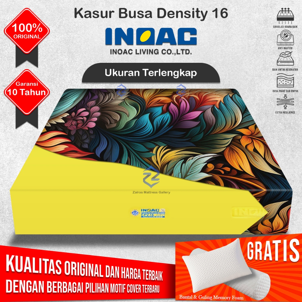 Jual Kasur Busa INOAC EPV Density 16 Garansi 10 Tahun | Shopee Indonesia