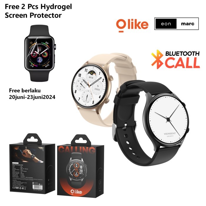 Jual OLIKE FW2 jam tangan smartwatch bluetooth call waterproof IP8 ...