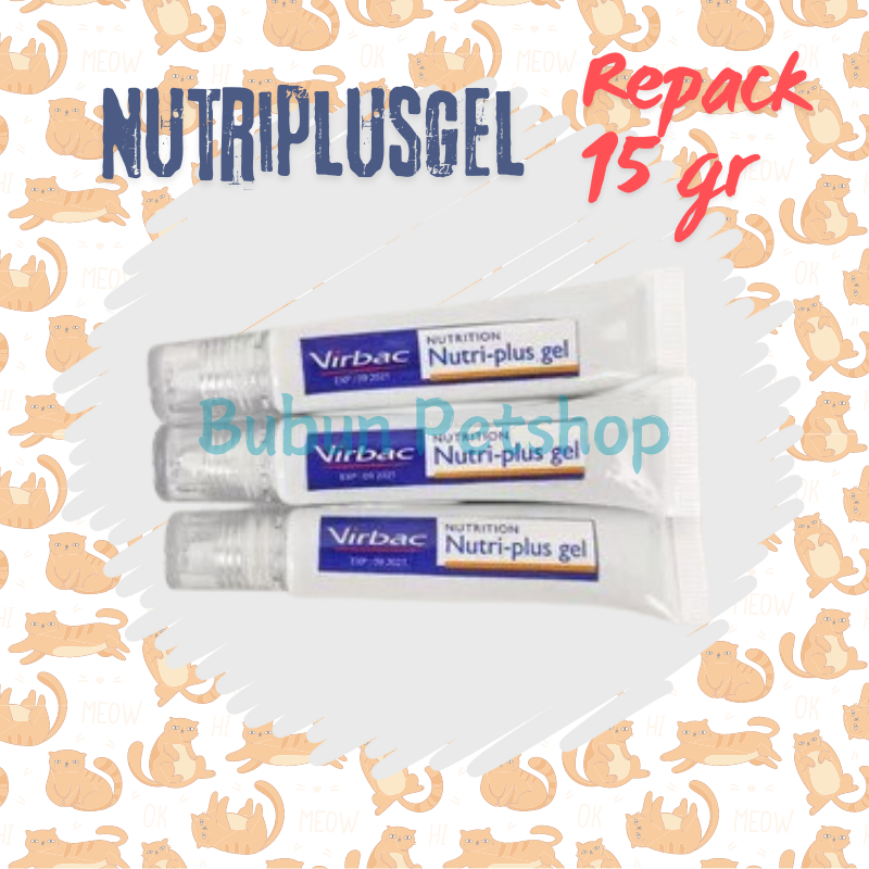Jual Nutriplus Gel Repack 15 Gr, Multivitamin Hewan Peliharaan | Shopee ...
