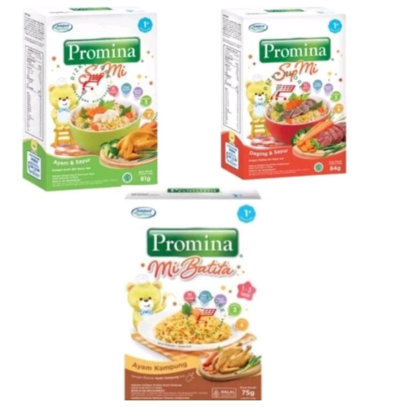 Jual PROMINA Sup Mie Ayam Batita / Mie ayam kampung dan Daging Sayur ...