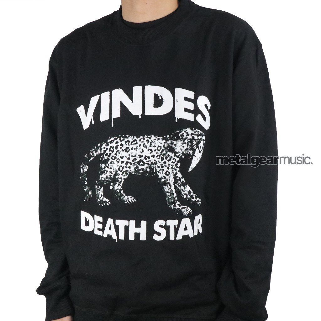 Jual Original Vindes X Tds - Black Crewneck | Shopee Indonesia