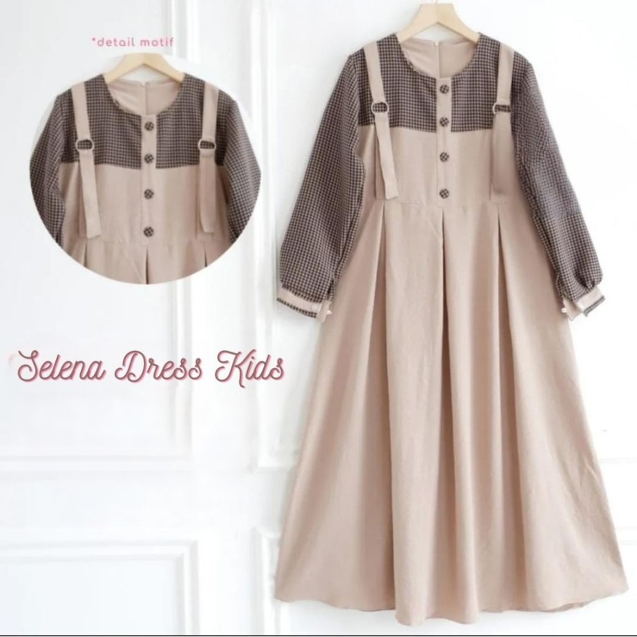 Jual Gamis Anak Perempuan Crinkl Airflow Premium Series Afia Maryam ...