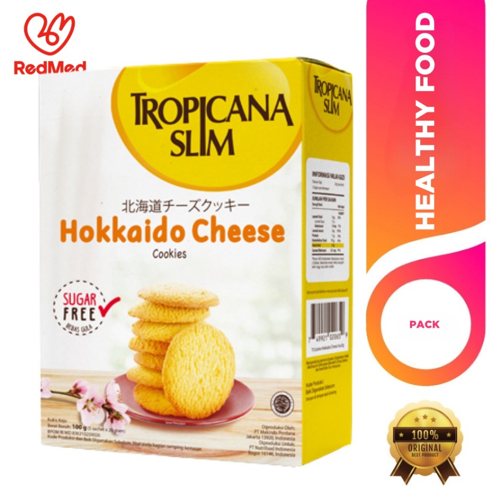 Jual TROPICANA SLIM HOKKAIDO CHEESE COOKIES 100GR | Shopee Indonesia