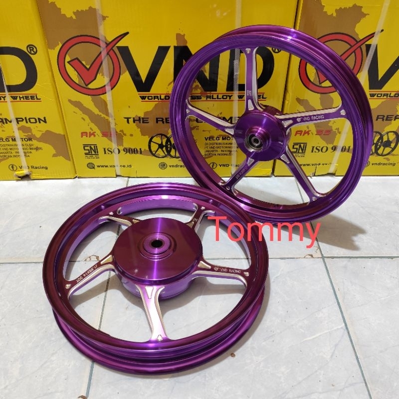 Jual Velg VND AK 55 Mio lama Sporty J Smile Soul Gt Fino Nuovo AK55 160/185-14 & 140/160-17 ...