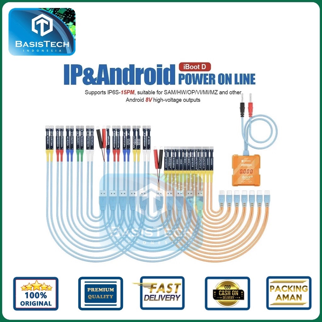 Jual KABEL POWER SUPPLY UNTUK ANDROID SERIES SUNSHINE iBOOT B ORIGINAL ...