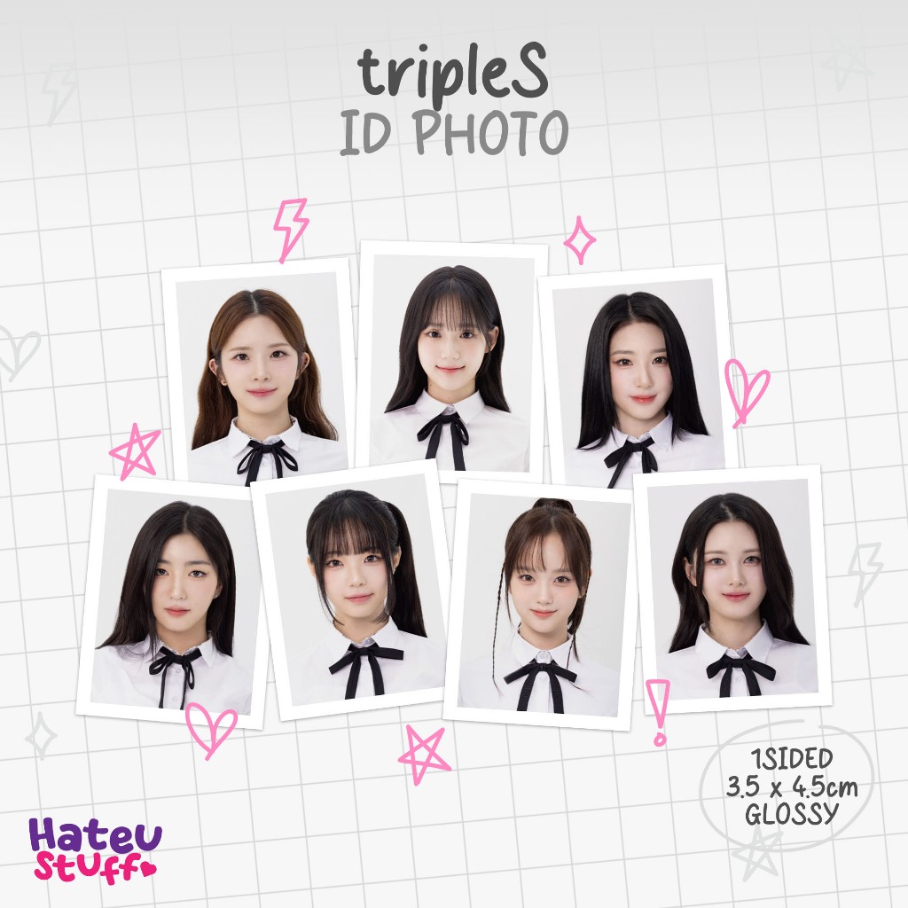 Jual tripleS Unofficial ID Photo Girls Never Stop | Shopee Indonesia