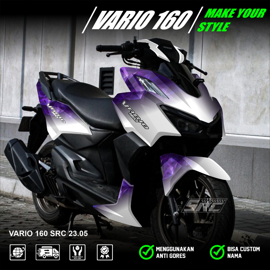 Jual Decal Sticker Honda Vario New 160 Full Body 2022 2023 2024 Dekal ...