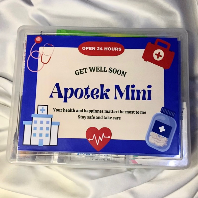 Jual [PRE ORDER] Apotek Mini Ayang | Medical Kit | Kado untuk pacar ...