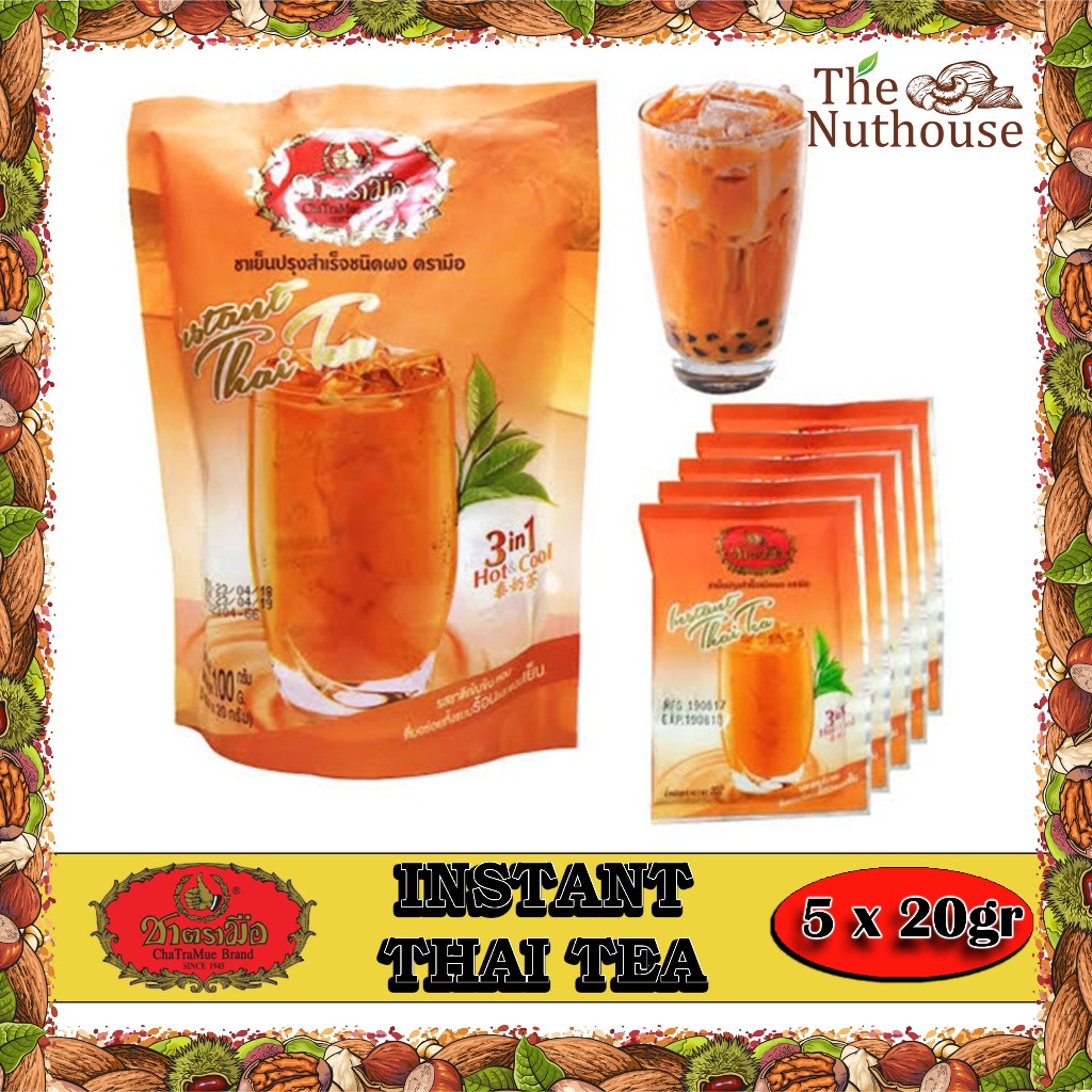 Jual ChaTraMue Brand - Thai Tea Instan Powder 3 in 1 / Teh Hitam Instan ...
