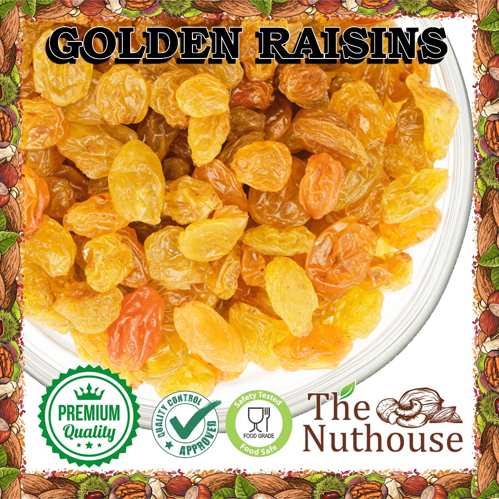 Jual Golden Raisins / Kismis Anggur Kuning Emas 1kg / 500gr / 250gr ...