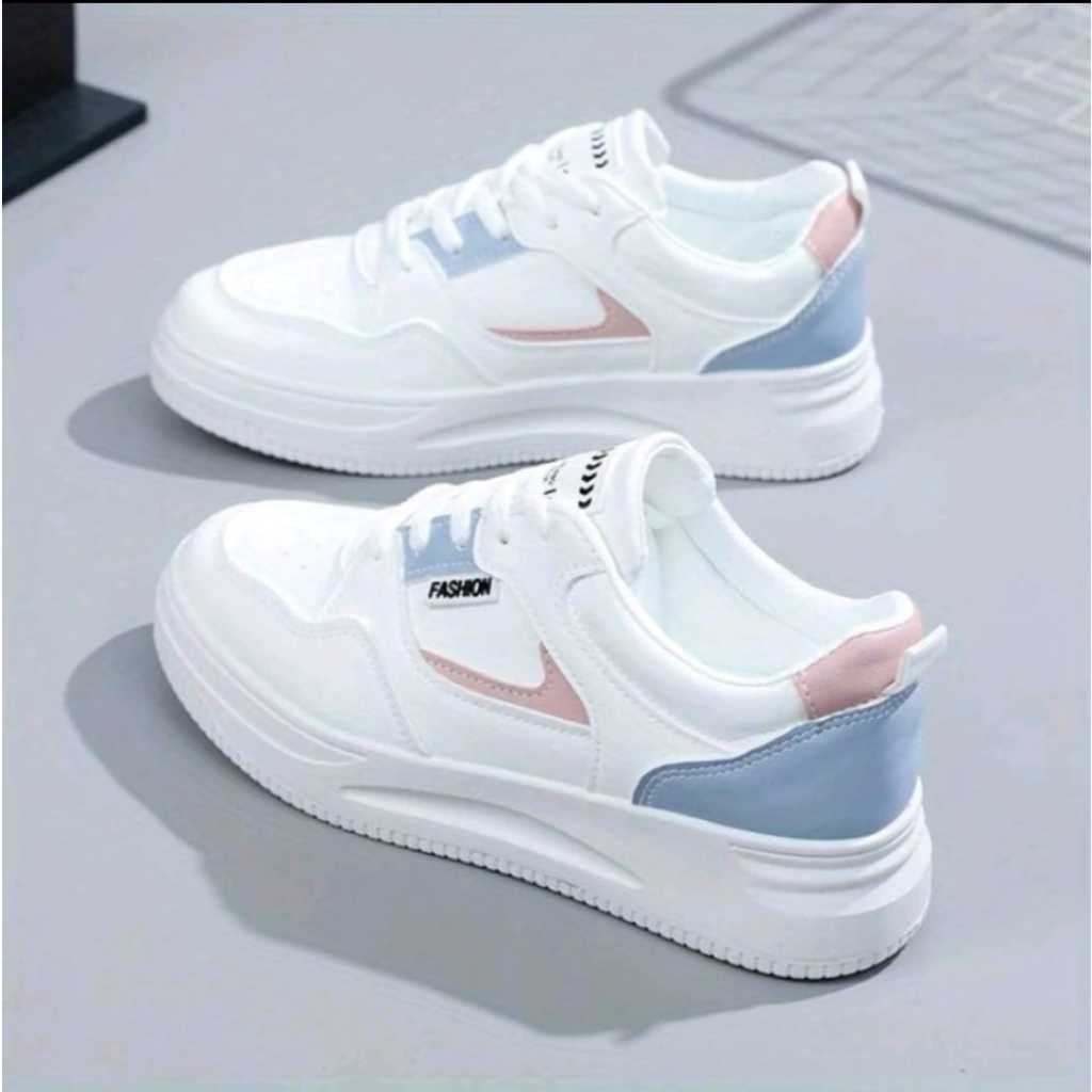 Jual sepatu kasual wanita L-015 / sepatu kekinian cewek / sepatu casual ...