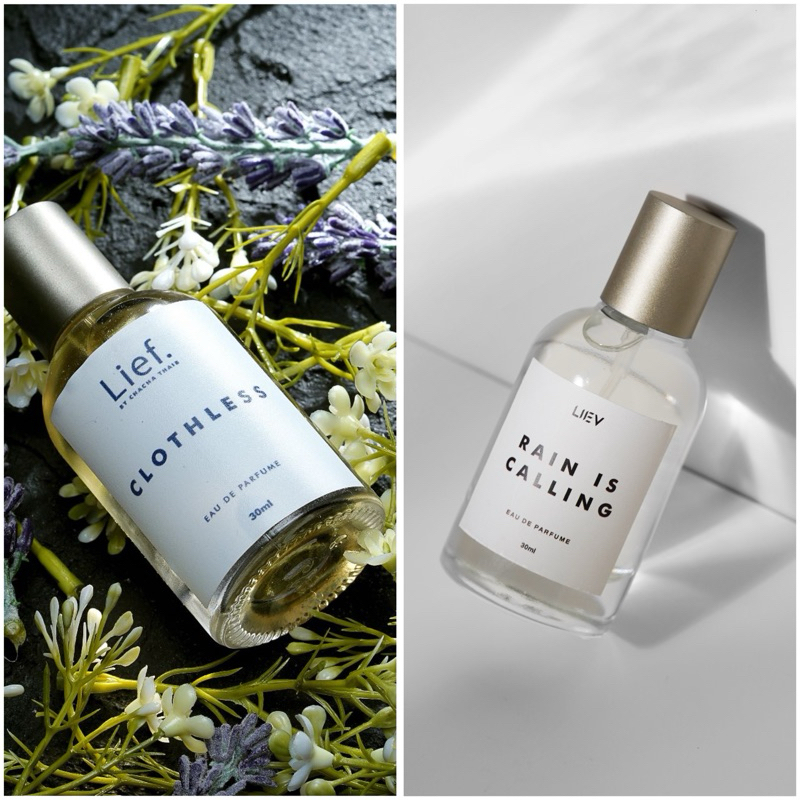 Jual LIEV Perfume - Bundling Rain is Calling & Clothless 30ml | Shopee ...
