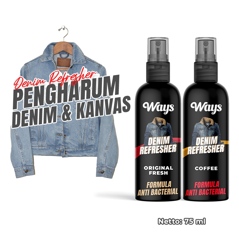 Jual DENIM REFRESHER | PARFUM PENGHARUM DENIM | Shopee Indonesia