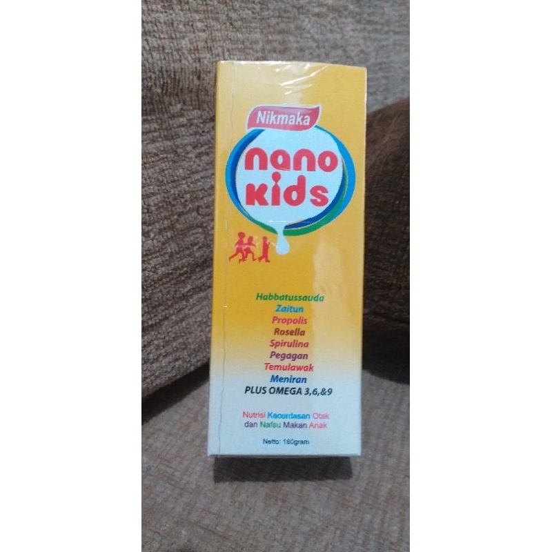 Jual Suplemen Kesehatan Penambah Nafsu Makan Anak Nano Kids Nano food ...