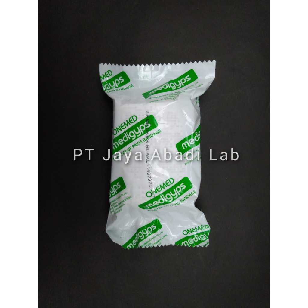 Jual ONEMED gips gypsum medigyps perban roll 4 inch gipsum plaster of ...