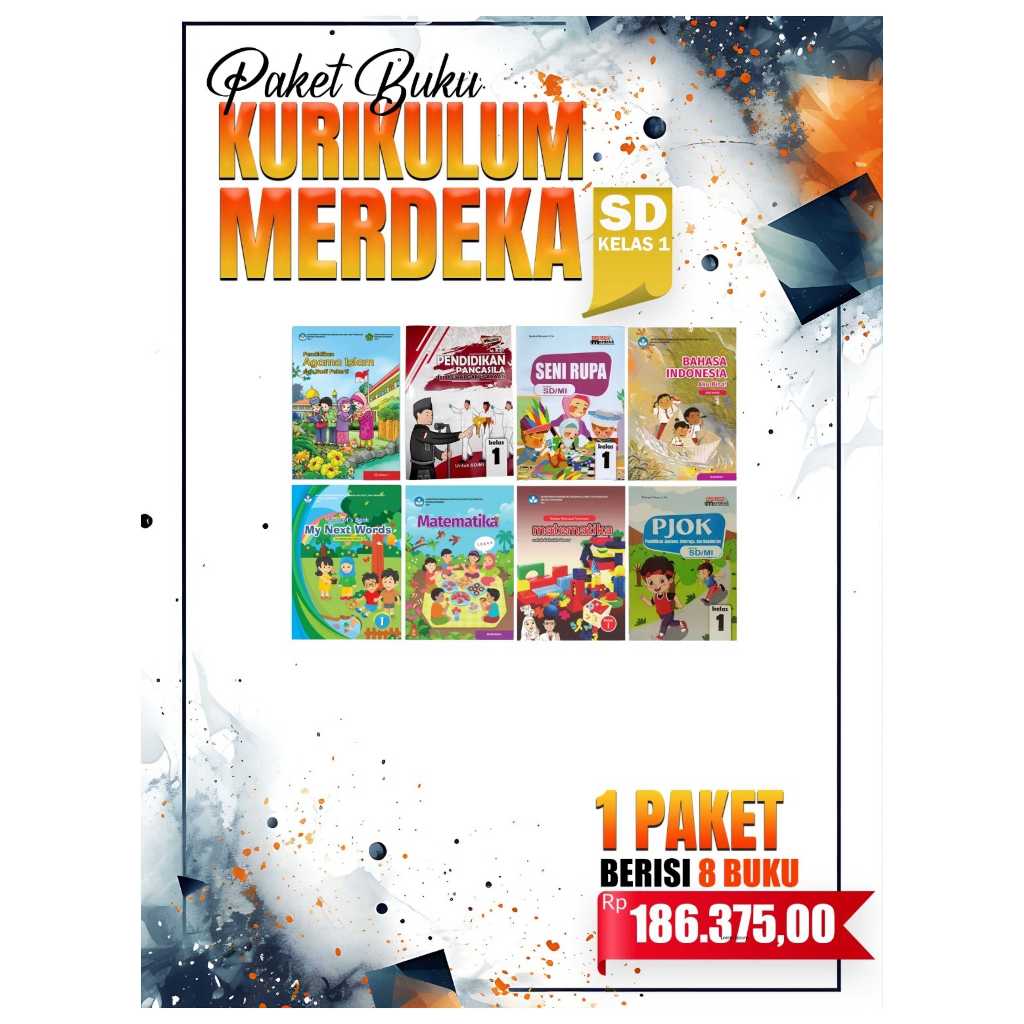 Jual Paket Lengkap Buku Pelajaran Kurikulum Merdeka SD/MI | Shopee Indonesia