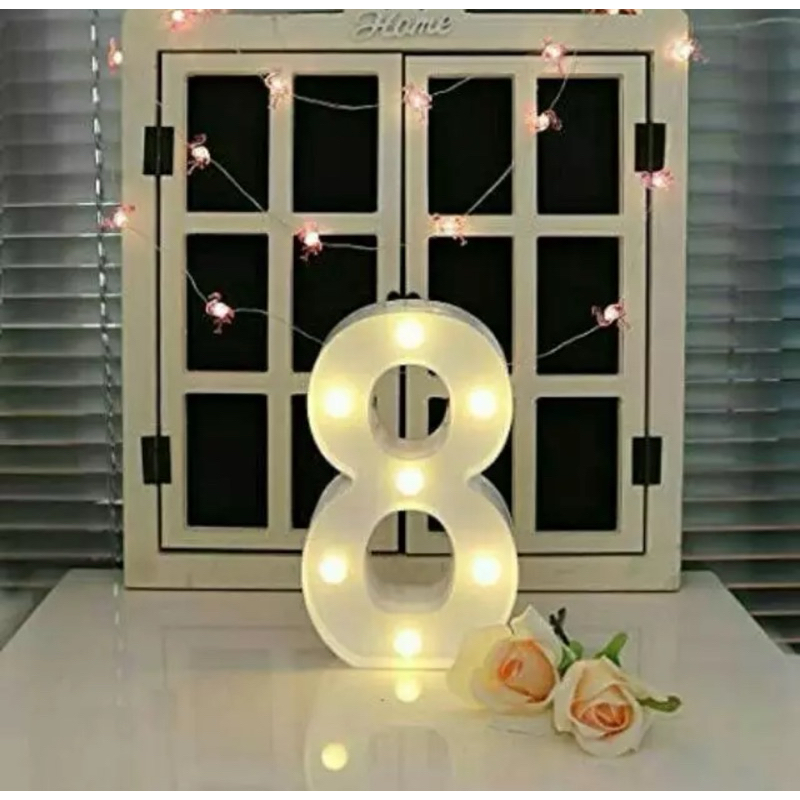 Jual Lampu Huruf Dan Angka LED (NO COD) | Shopee Indonesia