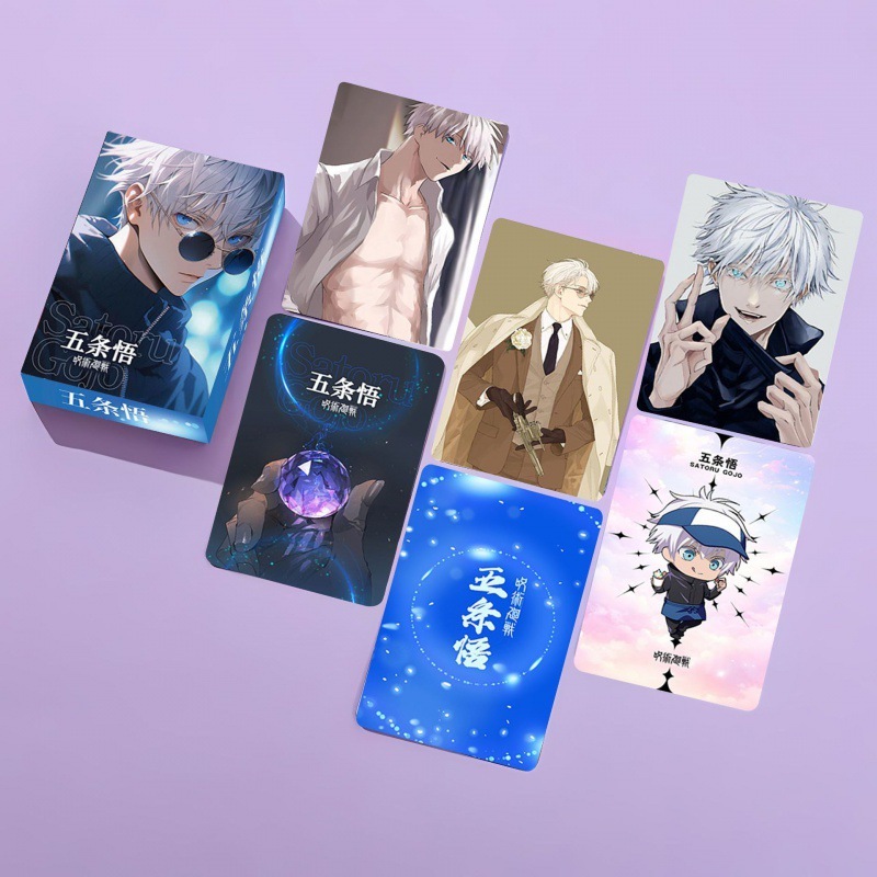 Jual 1 isi 55 pcs - Lomo Card Photocard Anime Jujutsu Kaisen Gojo ...