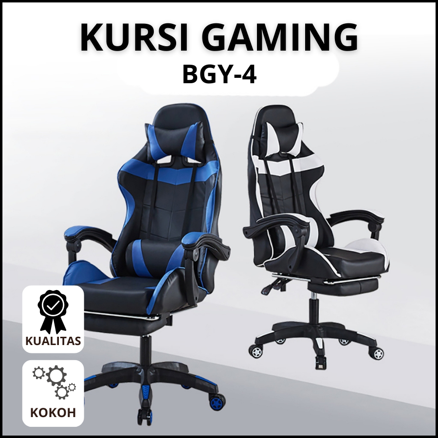 Jual BGY-4 DISKON Kursi bangku game Premium Quality Gaming Bangku ...