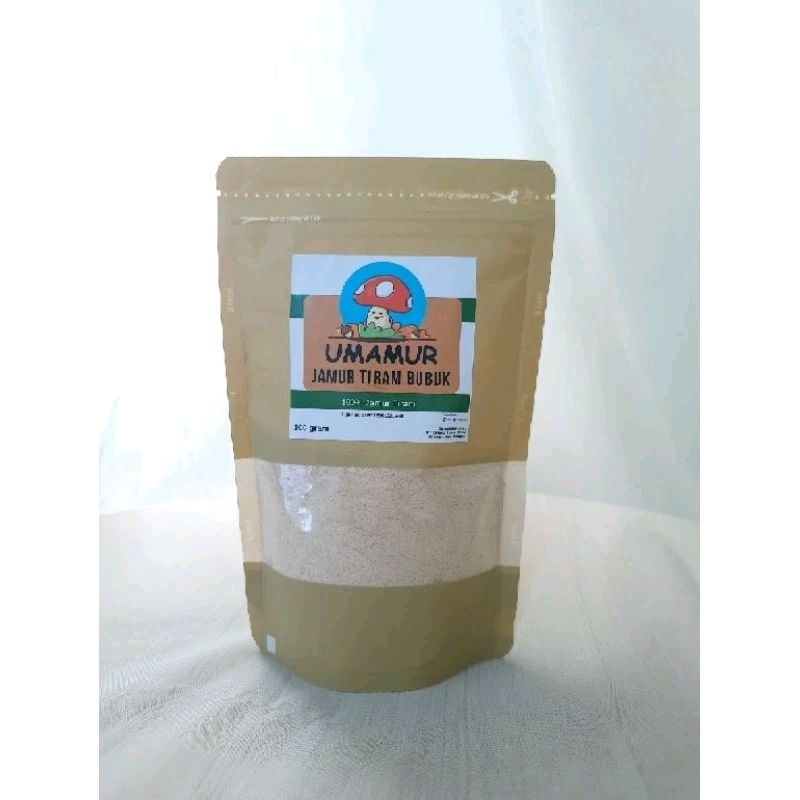 Jual jamur tiram bubuk murni tepung jamur 100 gram jamur kering kaldu ...
