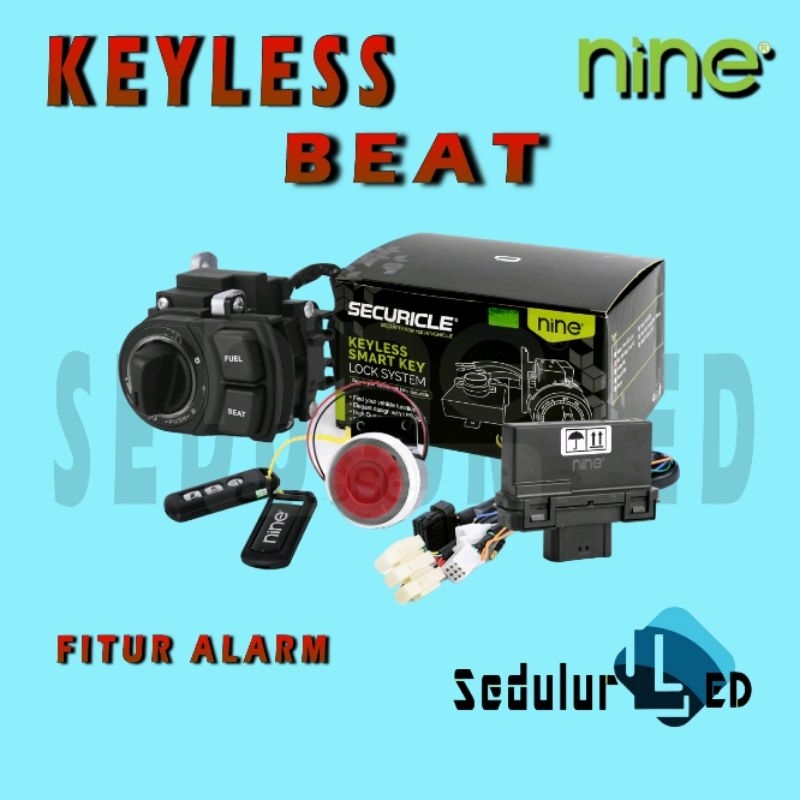 Jual KUNCI KONTAK KEYLES SMARTKEY HONDA BEAT DELUXE FITUR ALARM PNP ...