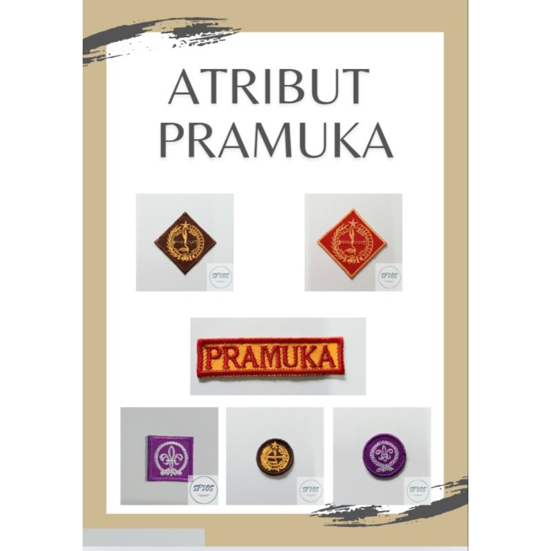 Jual BORDIR ATRIBUT LOGO SERAGAM PRAMUKA | Shopee Indonesia