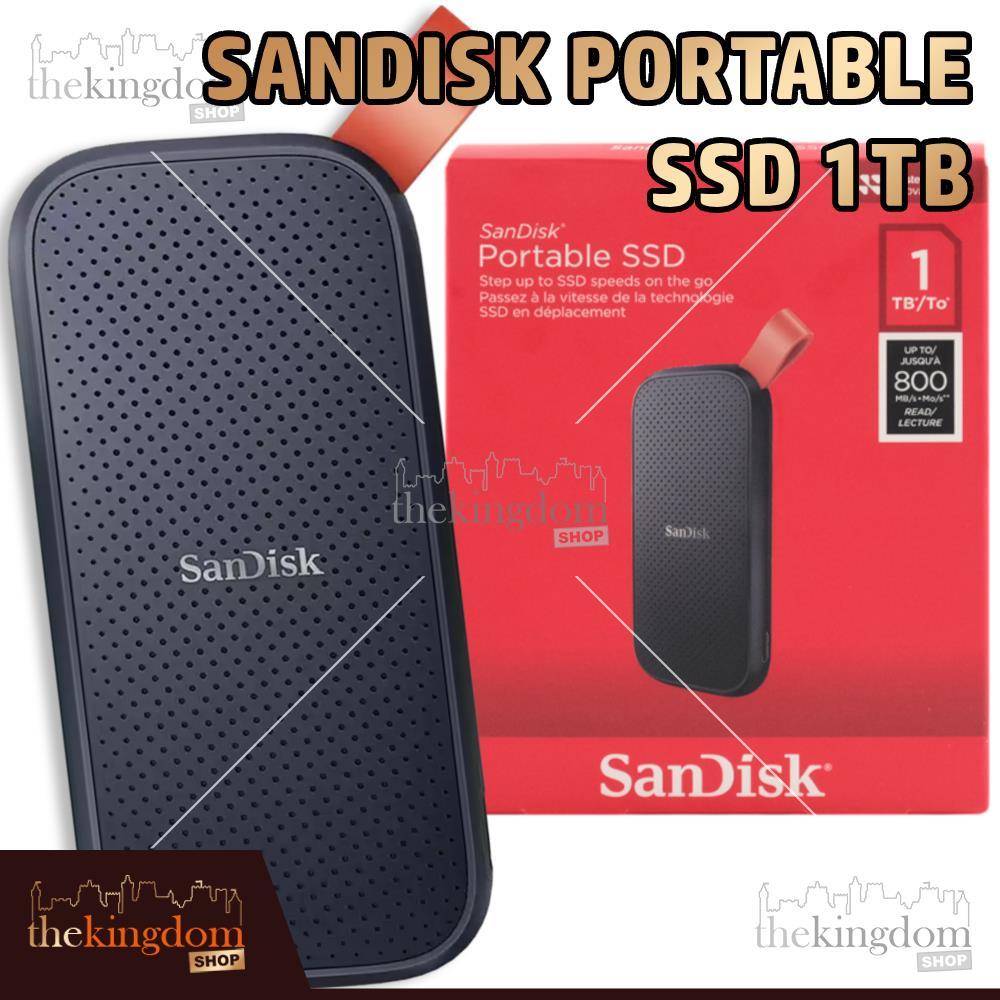 Jual SanDisk Portable SSD 800MB/s USB Type C 3.2 Gen 2 1TB Harddisk ...