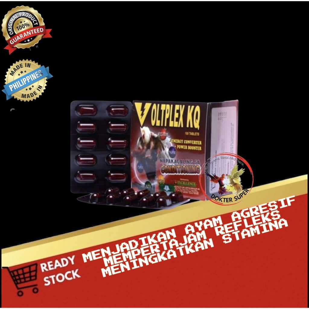 Jual VOLTPLEX KQ Suplemen Multivitamin Ayam Philipines | Shopee Indonesia