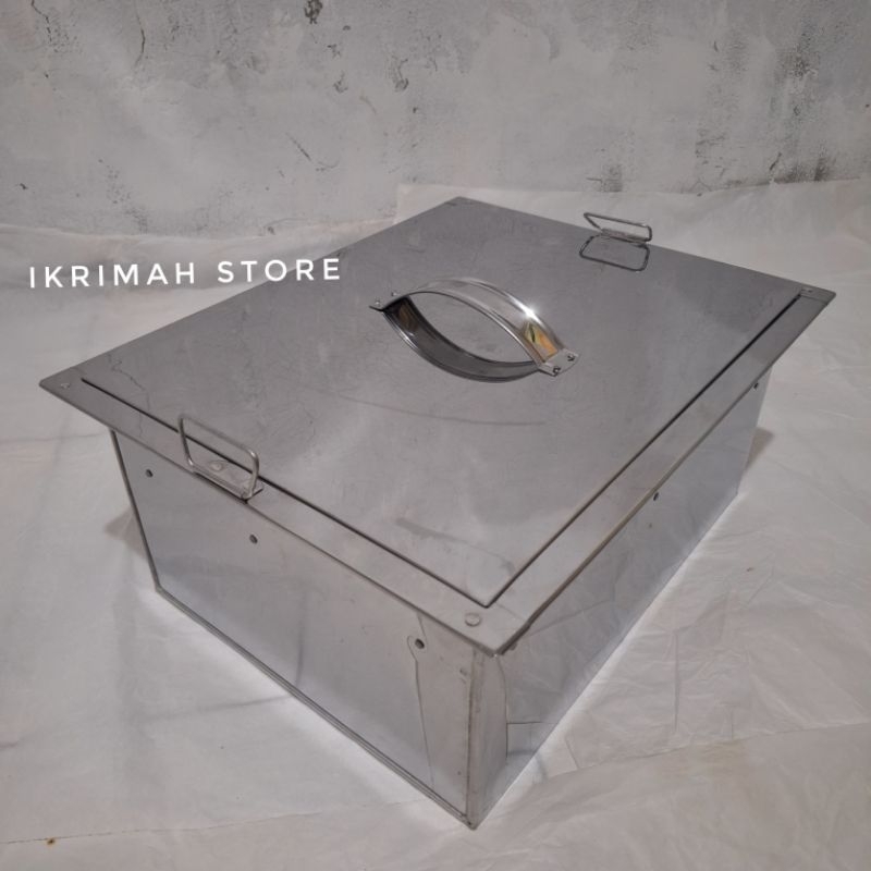 Jual dandang mie ayam 6 lubang kotak tanpa tempat kuah/panci mie ayam ...
