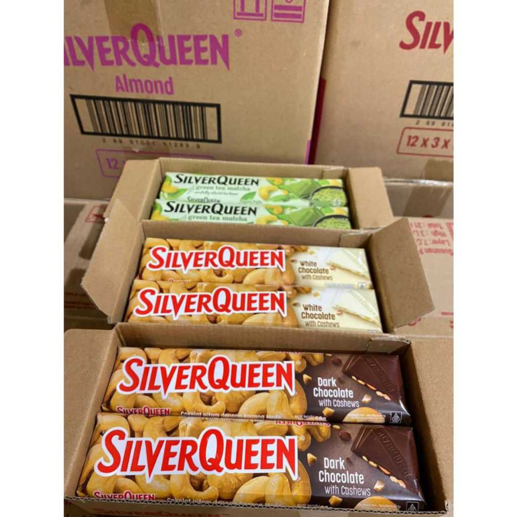Jual Silver queen/ Coklat Silver queen/ Matcha, dark coklat, white ...